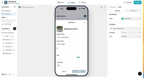 choice component with multiple component automatically display ask