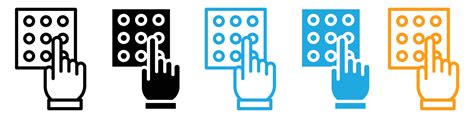 Code Lock Icon Logo Set 47540754 Vector Art At Vecteezy