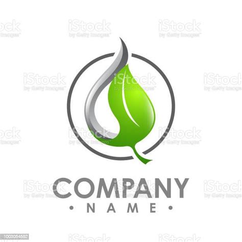 녹색 잎 생태 자연 요소 벡터 아이콘의 로고 모양 잎 로고와 추상 유기 잎 로고 디자인 잎 로고 에코 그래픽 창조적인 템플릿입니다 환경 장식 현대 리프 엠 블 럼 0명에