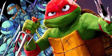 Tmnt 2003 Raphael Tmnt Embraces Raphaels New Civilian Status With The