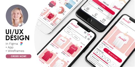 design mobile or web ui ux prototype by justyna ux fiverr