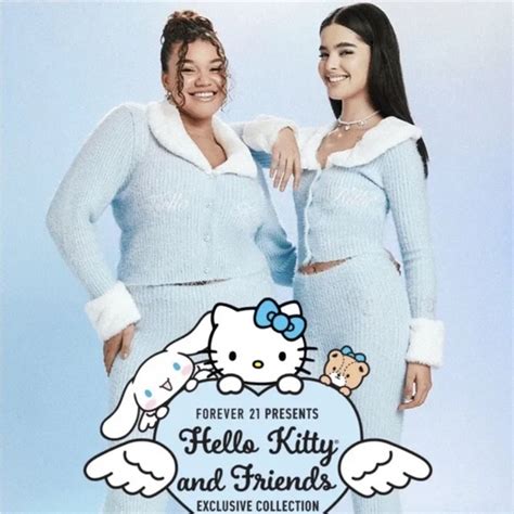 Hello Kitty Tops Hello Kitty Xs Set Forever 2 Blue Angel New Poshmark
