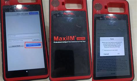 Autel Km100 Screen Lock Pin Setup And Reset Tutorial Autelshop De Official Blog