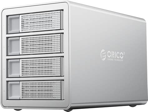 Orico 4 Bay Raid External Hard Drive Enclosure Usb 3 0 To Sata For 2 5 3 5 Inch Hdd