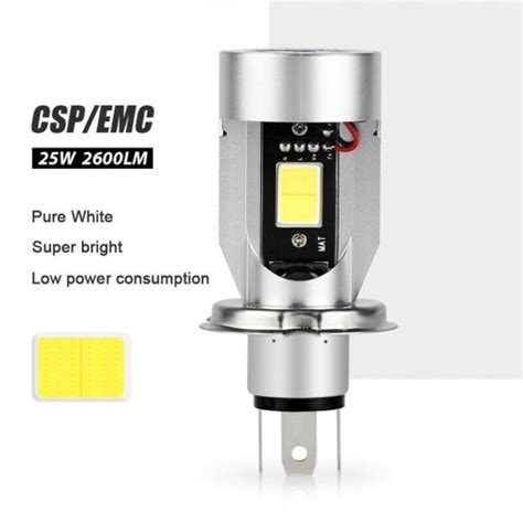 ŻARÓWKA LED H4 HS1 2x2000 LM LAMP LED MOTORCYCLE MOTOR SCOOTER H4 HS1