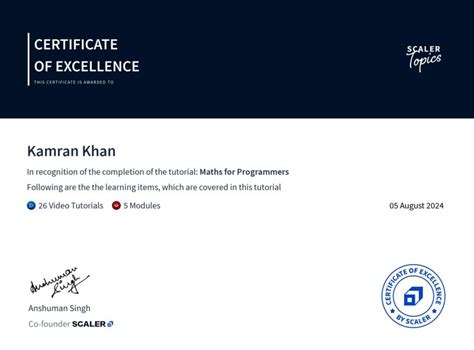 Kamran Khan On Linkedin Scaler