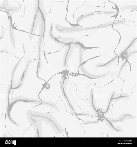 Gray Marble Texture Vector Illustration Seamless Pattern Background