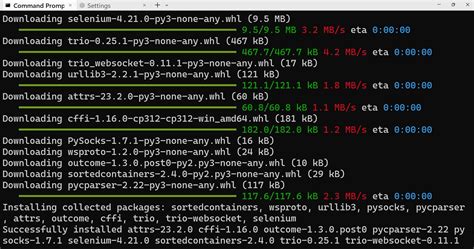 Install Selenium Python Bindings