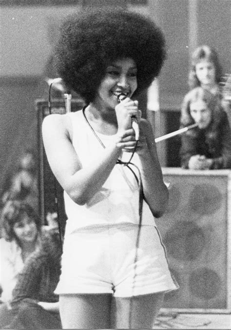 Marsha Hunt Performing In Germany 1969 Vintage Black Glamour