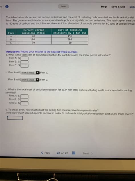 solved 11 saved help save and exit sub the table below shows