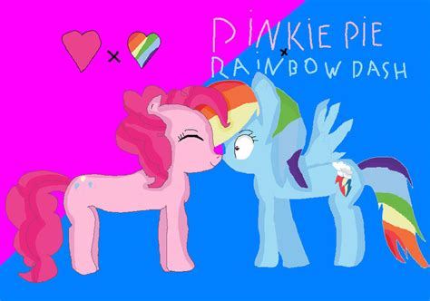 Pinkie Pie X Rainbow Dash By Janesweetcat On Deviantart
