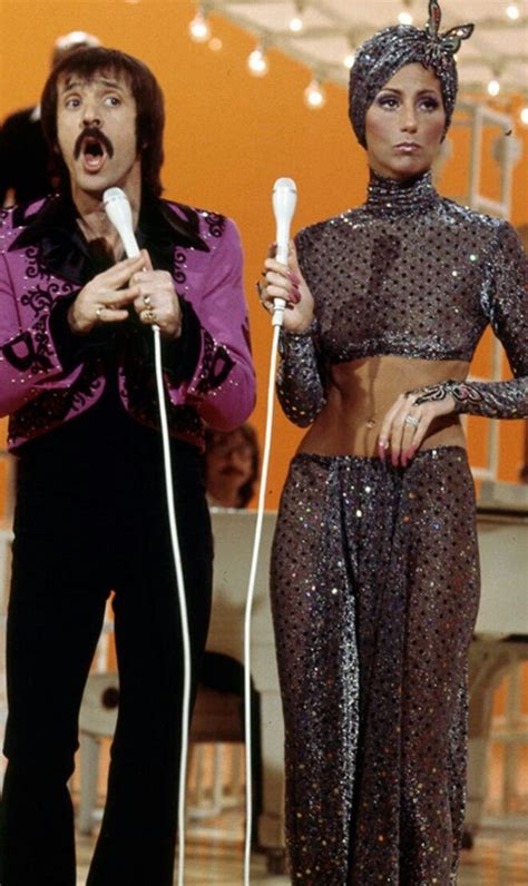 Sonny And Cher Site Title Cher Sequin Outfit Cher 70s Dress Iconic
