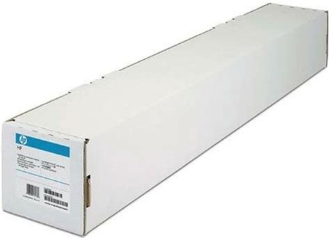 Papierrol voor plotter HP Q1428B 1067 mm x 30 5 m Helderheid Wit 200 g m² bol