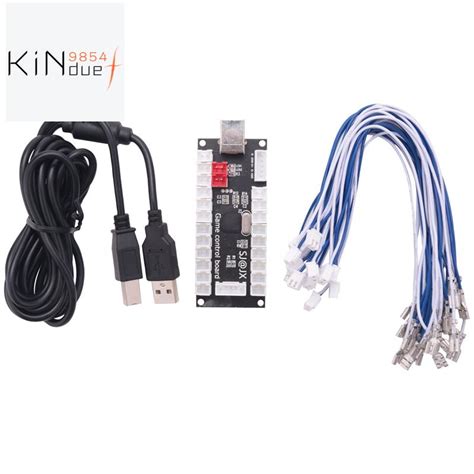 Zero Delay Arcade Usb Encoder Pc To Joystick For Mame Jamma Shopee Malaysia