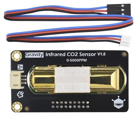 Sen0219 Dfrobot Infrared Co2 Sensor 0 To 5000 Ppm Arduino Boards