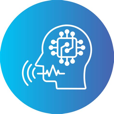 Voice Assistant Generic Gradient Fill Icon