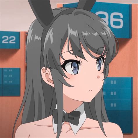 Mai Sakurajima Bunny Girl Senpai Anime Icon Anime Edit Sakura