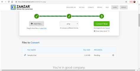 Online Converter For AI File To PNG Image Convert