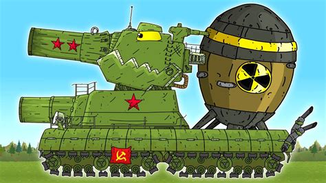 Штурм Советских Позиций - Все Серии Мультики про танки - YouTube