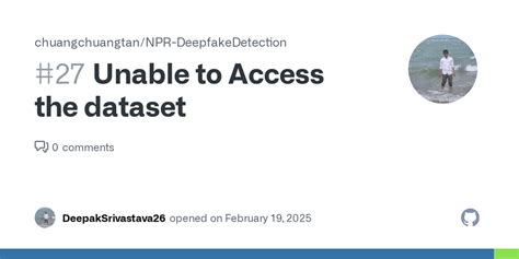 unable to access the dataset · issue 27 · chuangchuangtan npr
