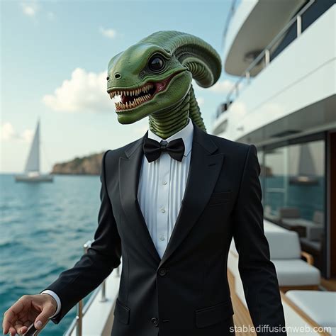 Xenomorph At Sea Stable Diffusion Online