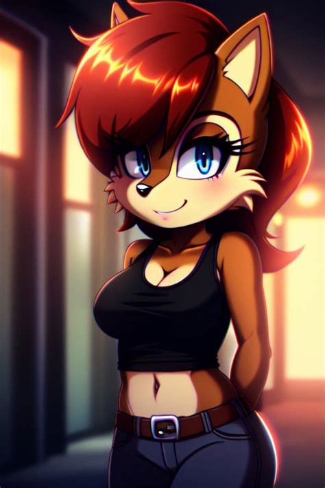 Sally Acorn By Haz5 On Deviantart