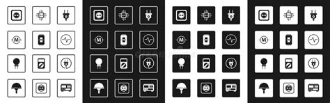 Set Electric Plug Light Switch Circuit Scheme Electrical Outlet