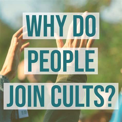 Why Do People Join Cults 2018 Rerun