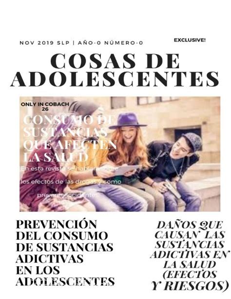 Efectos De Las Drogas En Los Adolescentes Existen 3 Clases De