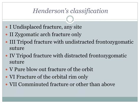 Zygomatic Complex Fracture Zmc Pptx