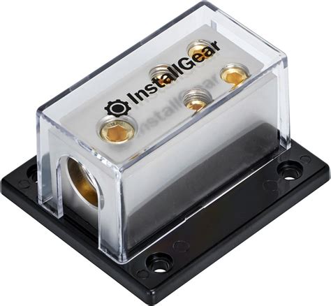 Installgear 0 2 4 Awg Gauge Power Distribution Block 1 0