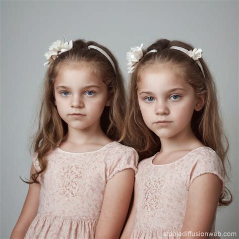 Twin Sisters Stable Diffusion Online