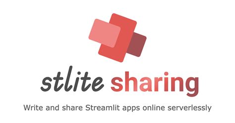 Online Code Editor App Sharing For Serverless Streamlit Stlite Sharing Show The Community
