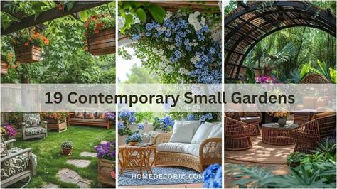 Contemporary Small Garden Ideas For Stylish Outdoor Space