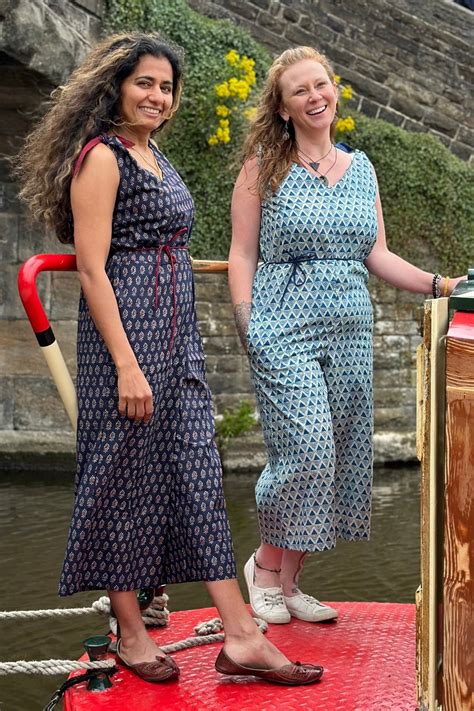 Block Print Jumpsuit From The Source