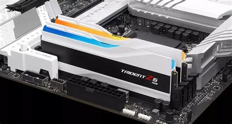 G Skill Trident Z5 Rgb Weiß Udimm 48gb Kit Ddr5 8000 Cl38 48 48 128 Preisvergleich Geizhals