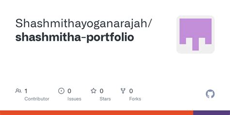github shashmithayoganarajah shashmitha portfolio