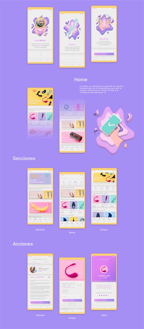 Oh Android App UX UI Behance