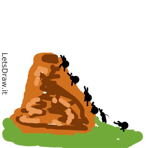 How To Draw Anthill Xwnxtm18a Png LetsDrawIt