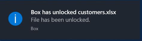 Enabling Enhanced Lock Unlock On Box Drive Box Support