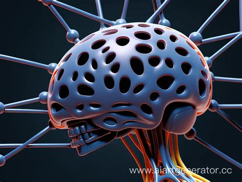 Colorful Abstract Neural Network Art Vibrant Digital Creation AI Art Generator