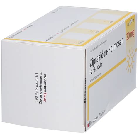 Ziprasidon Hormosan 20 Mg 100 St Mit Dem E Rezept Kaufen Shop Apotheke