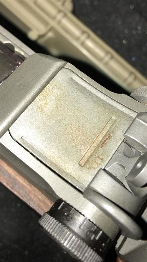 Anyway To Remove This Light Rust Without Damaging The Finish R M Rifles