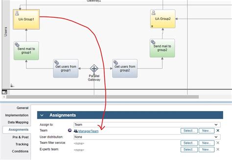 Websphere How To Assign User Activity Task To All Members Of A Team
