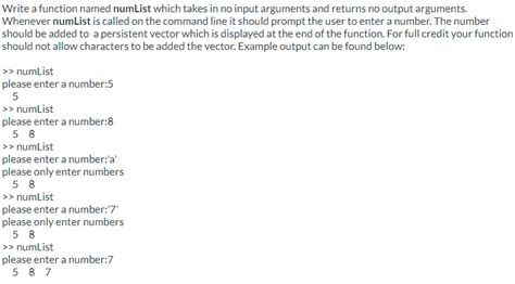 Need Help Creating A Persistent Vector That Displays My Numbers Rmatlab