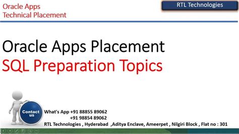 Murali Krishna Murali Krishna On Linkedin Oracle Apps Technical Placement Sql Sql Topics