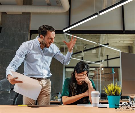 How To Prove A Hostile Work Environment Joseph And Norinsberg