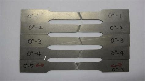 Specimens After Tensile Test Download Scientific Diagram