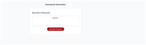 Github Carolwargojs Password Generator Homework Challenge 3