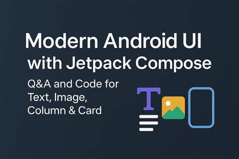 How To Build Modern Android Uis With Jetpack Compose Revansiddappa Kalshetty Posted On The